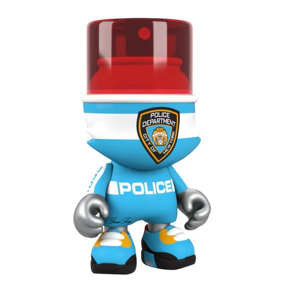 Superplastic | Toys | Kranky Series One Sket Police Blue Spray Can Art ...